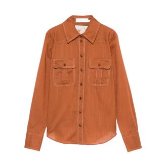 Zimmermann Damen, Blusen & Hemden, Braun, MGr&ouml;&szlig;e