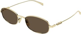 Gucci unisex, Accessories, Gelb, 54 MMGröße