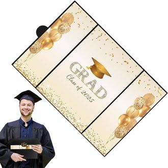 Generico 2025 Absolventenparty-G&auml;stebuch, Abschlussbuch zum Unterschreiben 2025 - Absolventen, G&auml;stebuch der Klasse 2025, Abschlussfeier-Dekorationen f&uuml;r Gymna