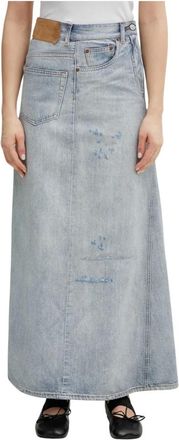 Maison Margiela Damen, R&ouml;cke, Blau, SGr&ouml;&szlig;e