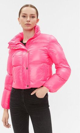 Elisabetta Franchi &Uuml;bergangsjacke PI-55D-36E2-V490 Rosa Cropped Fit