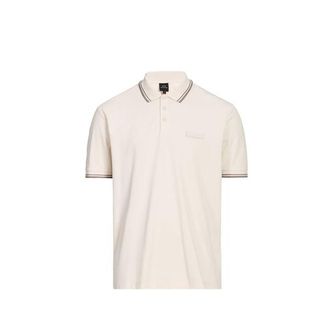 A|X Armani Exchange Polo en coton piqué à passepoils contrastés