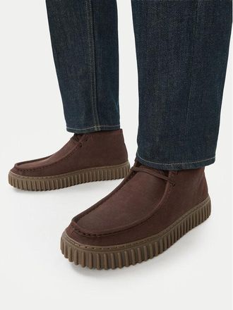 Clarks Halbschuhe Torhill Hi 26327242 Braun