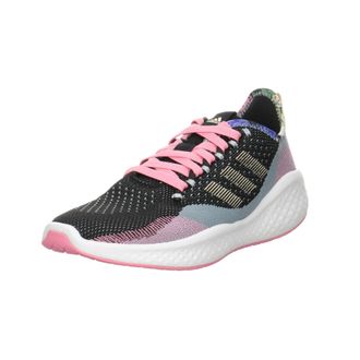 adidas Adidas Damen Fluidflow 2.0 Shoes-Low (Non Football), Core Black/Bliss Orange/Bliss Pink, 36 EU
