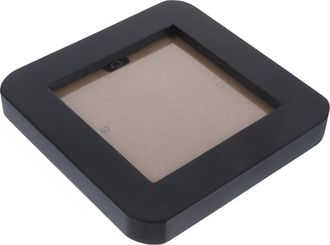 BESPORTBLE Holz Kleiner Bilderrahmen 7,6cm Quadratisch mit Stabiler Aufstellerfunktion f&uuml;r Zuhause und B&uuml;ro