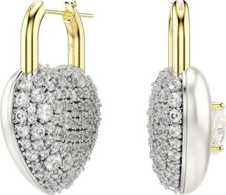 Swarovski Femme, Accessoires, Gris, Taille: ONE Size Idyllia Drop Earrings
