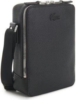 Lacoste Sac &agrave; bandouli&egrave;re en cuir