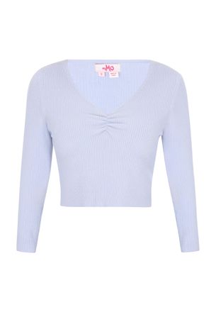 Mymo Pullover Frauen hellblau