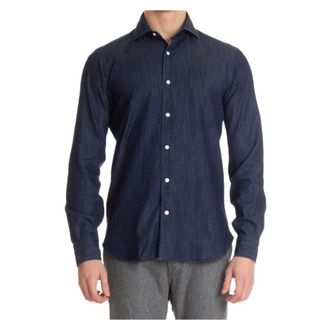 Barba Homme, Chemises, Bleu, Taille: 2XL Blouses & Chemises