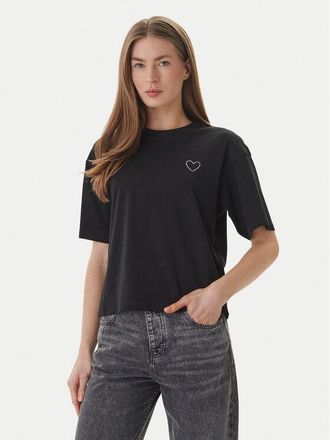 Only T-Shirt Rhine 15368901 Schwarz Boxy Fit