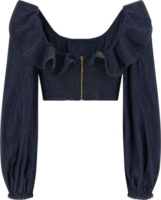 Zimmermann Aster Blouse - Blue