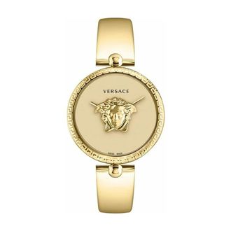Versace Femme, Accessoires, Jaune, Taille: ONE Size Montre Palazzo 39 mm