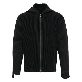 Issey Miyake Homme, Sweatshirts et sweats &agrave; capuche, Noir, Taille: M Blouson