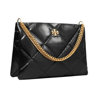 Tory Burch Femme, Sacs, Noir, Taille: ONE Size Diamond Quilt Hobo Sac