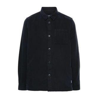 Barbour Homme, Chemises, Bleu, Taille: M Chemise Bleue pour Homme &Eacute;l&eacute;gante