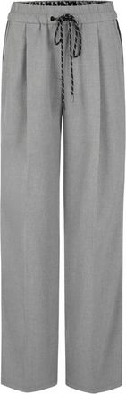 Marc Cain Wedi Weite Hose - - Trousers - Damen - Grau - 2XL