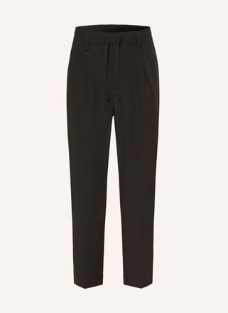 HUGO BOSS Chino T_Convert-Pleat Tapered Fit schwarz