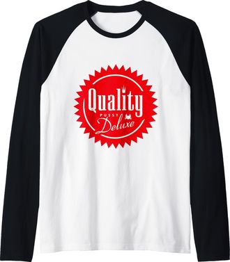 Pussy Deluxe Qualtiy Button Pussy Cat Raglan