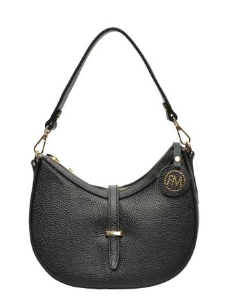 Roberta M Schwarz Rindsledertasche