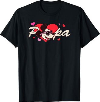 Disney Valentines Day Papa Gift Family Matching Trip T-Shirt
