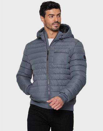 Threadbare Steppjacke Bescot (1-St) mit praktischer Kapuze