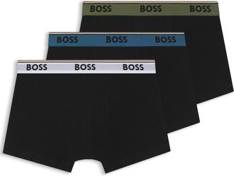 HUGO BOSS 3er-Pack Boxer-Trunks mit Print und Stretch in