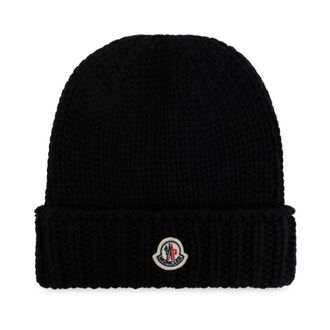 Moncler Wollm&uuml;tze - - Accessories - unisex - Schwarzk - M