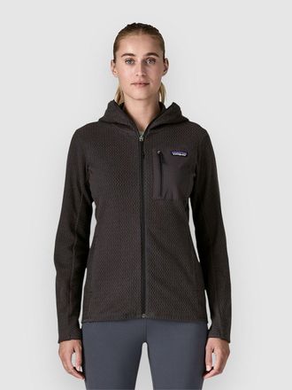 Patagonia R1 Air Full Sweat &agrave; capuche Zipp&eacute; noir