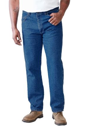Wrangler Herren Big & Tall Rugged Wear Mechanische Stretch Relaxed Fit Jeans - Blau - 38W x 38L Groß Hoch