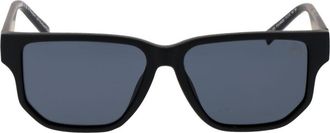 Timberland TI-1063343 Stainless Steel Sunglasses - Black