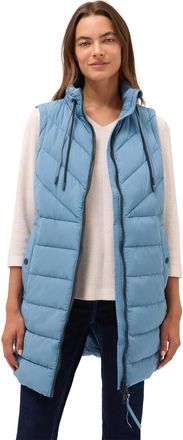 Cecil Damen Lange Steppweste