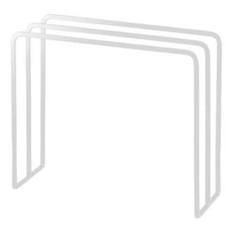 Yamazaki Tableware Yamazaki 7145 Tower Dishcloth Hanger, White, Steel, 30 x 10 x 25 cm
