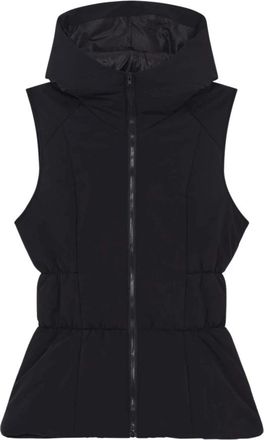 Repetto Doudoune sans manches &agrave; capuche - Femme - Vestes - Noir - Taille: 38 FR