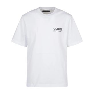 Amiri Bones Stacked T-Shirt - - Tops - Herren - Wei&szlig; - L