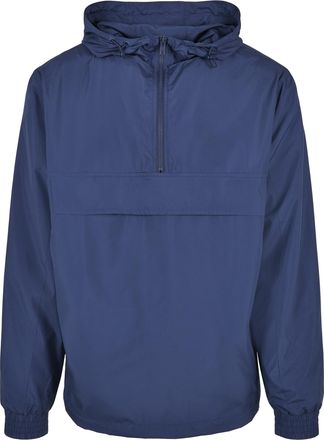 Urban Classics Herren Basic Pull Over Jacke, Dark Blue, XL EU
