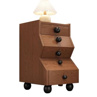 Generic Aufbewahrungsschrank Nachttische, Nahtschr&auml;nke Das Nachttisch Haushalt Schlafzimmer Aufbewahrungsschubladen Schr&auml;nke (Farbe1)