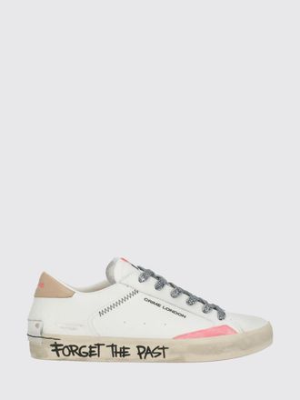 Crime London Baskets Femme couleur Blanc