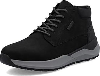 Rieker Homme 06001 Bottes à Lacets, Noir, 46 EU