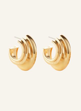 JENNY BIRD Ohrringe Leona Hoops By Glambou gold
