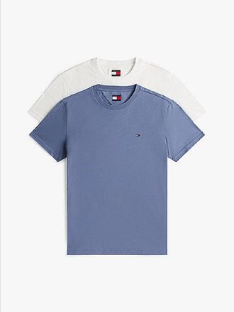 Tommy Hilfiger Lot de 2 T-shirts Tommy Flag extra slim