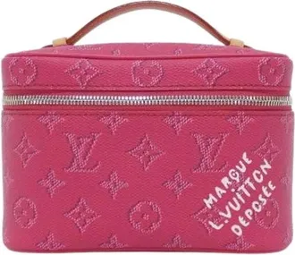 Louis Vuitton Pre-owned Monogram Heritage Nice Mini Sac Cosm&eacute;tique - Femme - Pre-owned - Rose - Taille: ONE Size