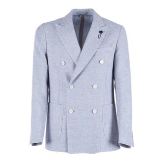 Lardini Roma Jacket - - Jackets - Herren - Blau - M