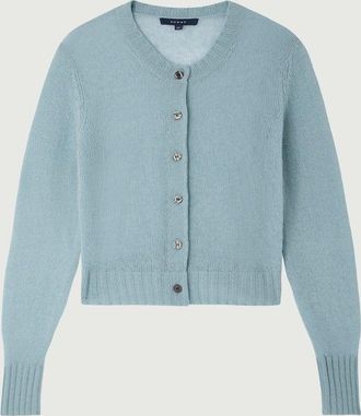 SOEUR CARDIGAN GRIFFITH BLEU