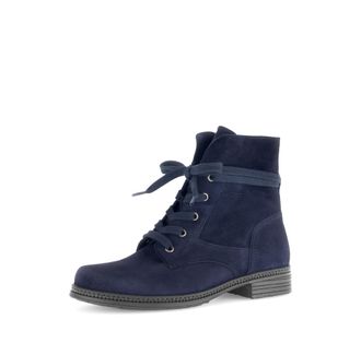 Gabor Damen Schn&uuml;rstiefeletten, Frauen Stiefeletten,Best Fitting,schn&uuml;rboots,Winterstiefeletten,Winterschuhe,gef&uuml;ttert,Atlantik,38.5 EU / 5.5 UK