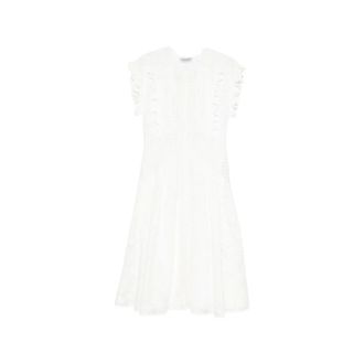 Alberta Ferretti Damen, Kleider, Wei&szlig;, LGr&ouml;&szlig;e