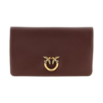 Pinko Love Click Padded Birds Clutch - - Bags - Damen - Rot - ONE SIZE