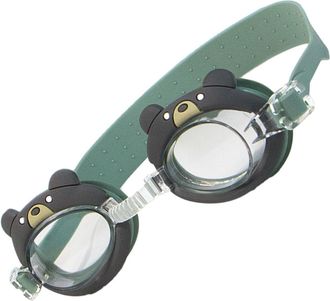 Generico Schwimmbrille für Kinder aus Silikon, niedliche Cartoon-Tiere, wasserdicht, HD, für Jungen und Mädchen, Schwimmbrille mit verstellbarer Schwimmbrille