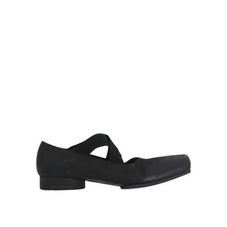 Uma Wang UMA Wang, Femme, Chaussures, Noir, Taille: 37 EU Ballerines noires en cuir avec bande &eacute;lastique
