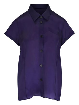 Khaite chemise Keefe - Violet