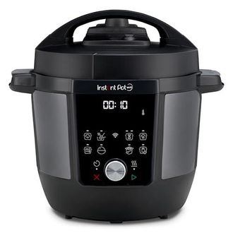 Instant Pot Multicuiseur Plus 9-en-1 5,7 L Acier inoxydable brossé : Autocuiseur, Mijoteuse, Cuiseur à riz, Poêle à sauter, Yaourtière, Maintien au chaud, Cuiseur